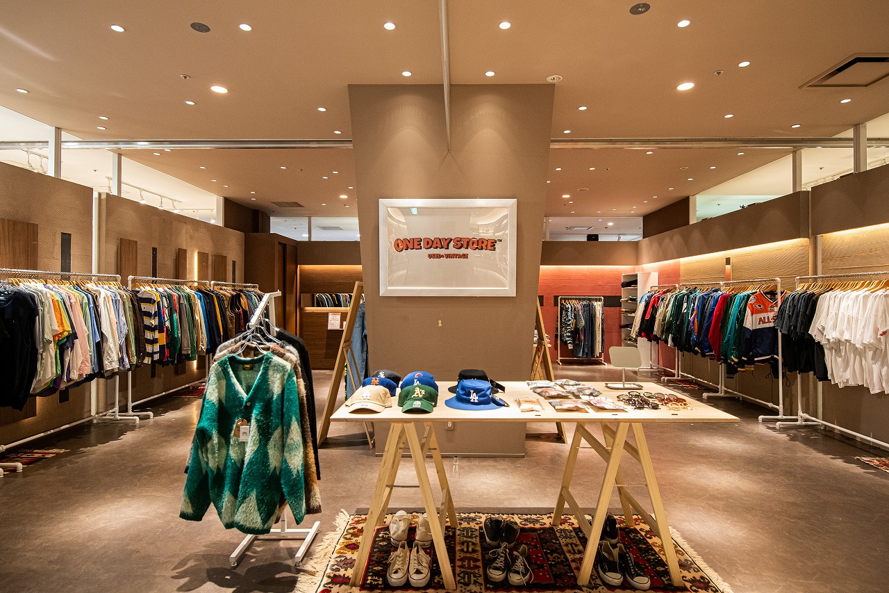 新潟古町発祥、大人気の古着ショップがオープン｜ONE DAY STORE | 万代シテイ | 公式ホームページ